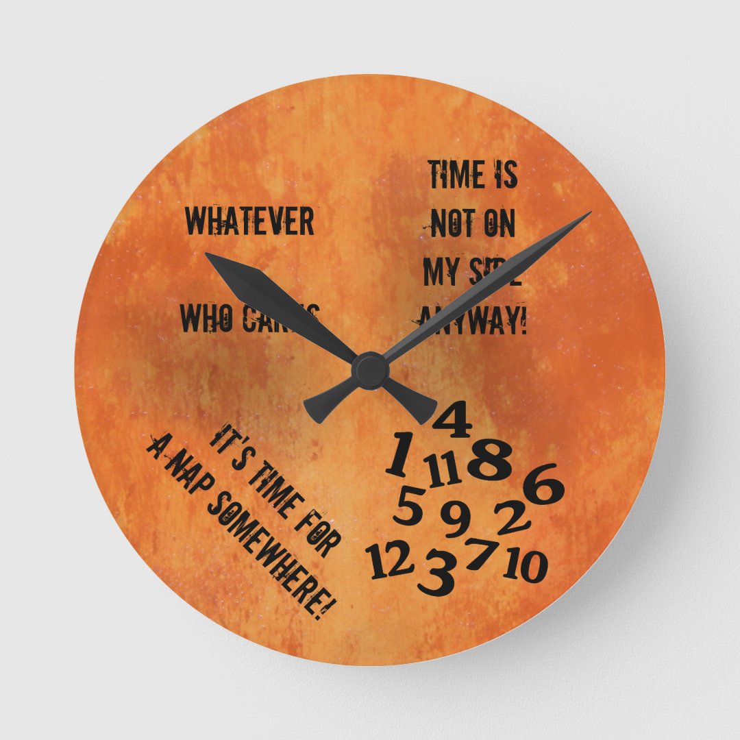 Scrambled Numbers Clock | Zazzle
