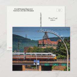Scranton PA Postcard-Gateway to the City Postcard | Zazzle