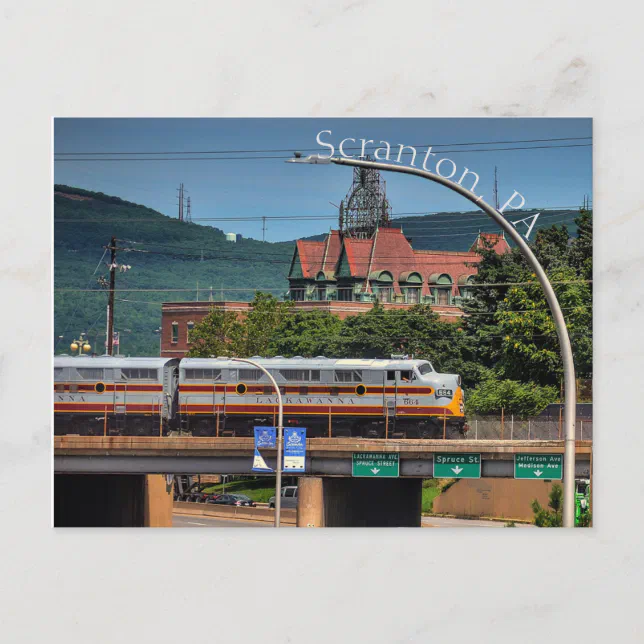 Scranton PA Postcard-Gateway to the City Postcard | Zazzle