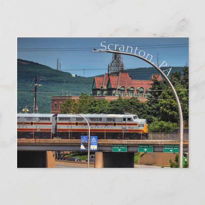 Scranton PA Postcard-Gateway to the City Postcard | Zazzle.com