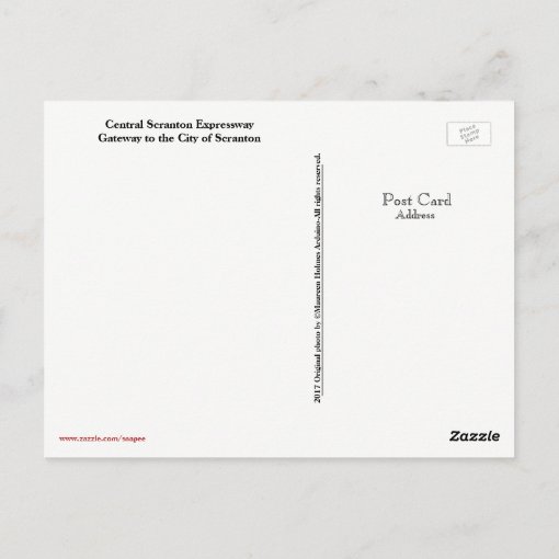 Scranton PA Postcard-Gateway to the City Postcard | Zazzle