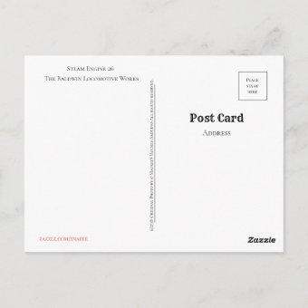 Scranton PA Postcard-Steam Engine Locomotive Postcard | Zazzle