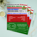 Scrap Metal Removal Flyer | Zazzle