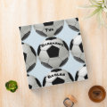SCRAPBOOK-PHOTO BOOK-SOCCER-EVENTS 3 RING BINDER | Zazzle