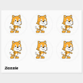 ScratchJr Cat Sticker | Zazzle