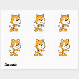 ScratchJr Cat Sticker | Zazzle