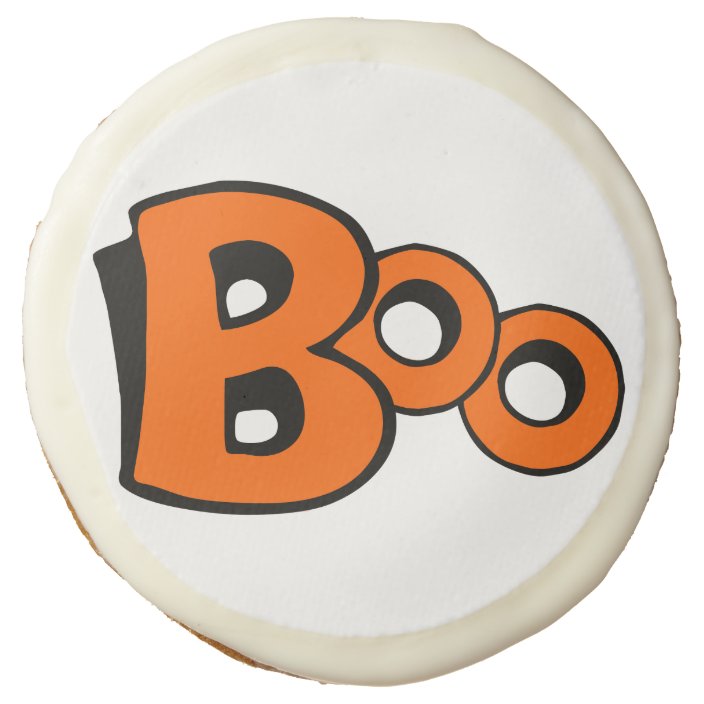 Scream Boo Sugar Cookie | Zazzle.com