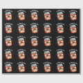 Scream-chi Funny Kimchi Puns Dark BG Wrapping Paper | Zazzle