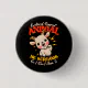 Screaming Goat Emotional Support Animal Goat Owner Button | Zazzle