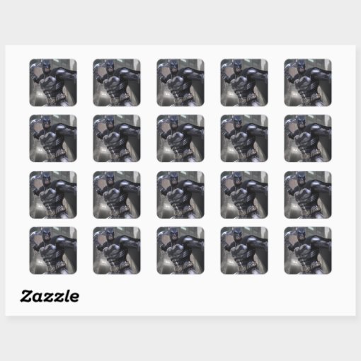 Screenshot: Batman Square Sticker | Zazzle