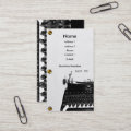 Screenwriter Scriptwriter Film business card | Zazzle