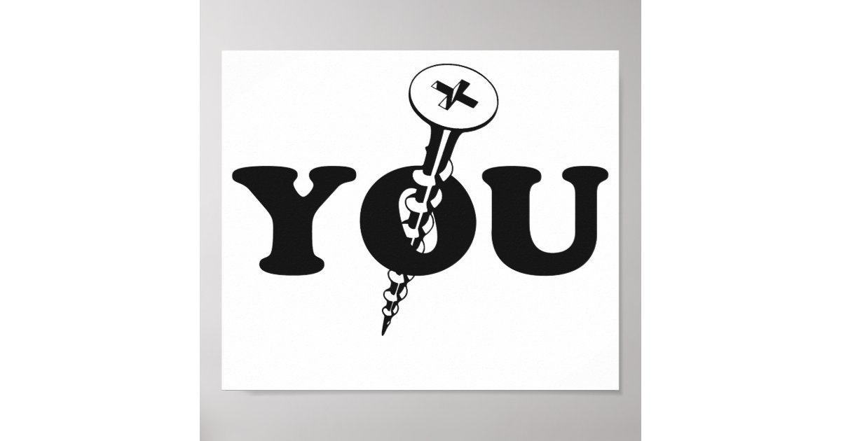 Screw You Screw Poster | Zazzle