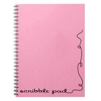 Scribble Notebooks & Journals | Zazzle