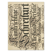 Script Furniture Decoupage Paper | Zazzle