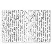 Script Handwriting Tissue Paper | Zazzle