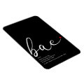 Script Love Heart Bae Definition Magnet | Zazzle