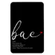 Script Love Heart Bae Definition Magnet | Zazzle