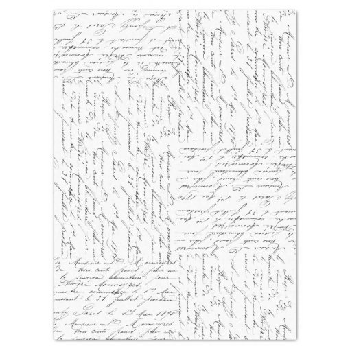 Script Love Tissue Paper | Zazzle