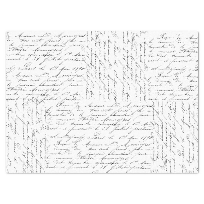 Script Love Tissue Paper | Zazzle.com