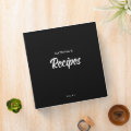 Script Measurement Conversion Chart Recipe 3 Ring Binder | Zazzle