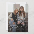 Script Multiple Graduates Graduation Invitation | Zazzle