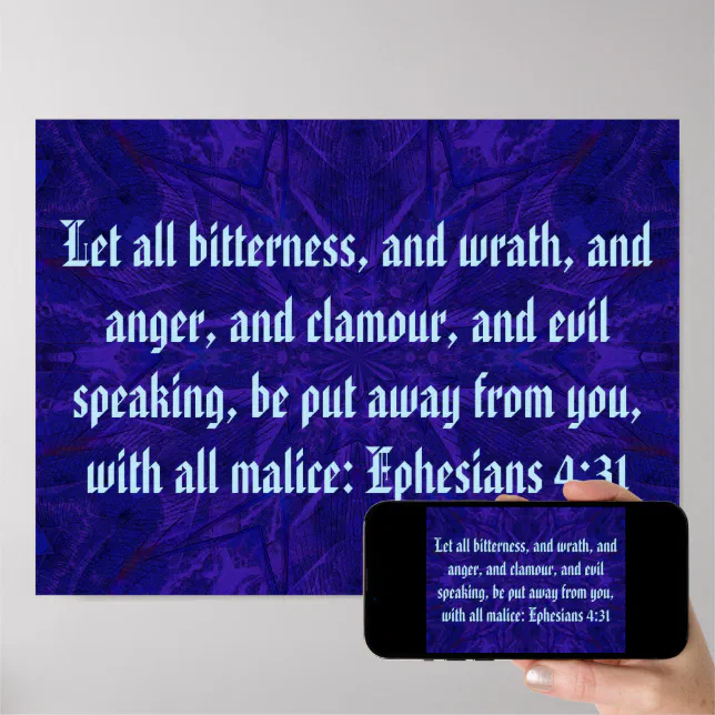 Scripture Poster | Zazzle