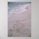 Scripture poster -- footprints with Psalm 119:133 | Zazzle