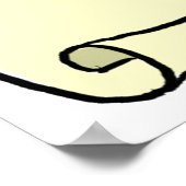 Scroll Style Announcement Poster | Zazzle