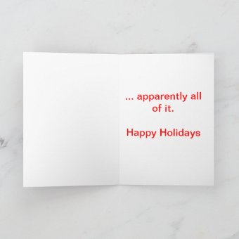 Scrooge Christmas card | Zazzle