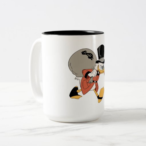 Scrooge McDuck | Find Your Fortune Two-Tone Coffee Mug | Zazzle
