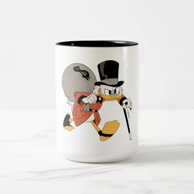Scrooge McDuck | Find Your Fortune Two-Tone Coffee Mug | Zazzle
