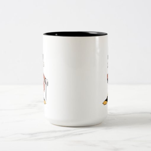 Scrooge McDuck | Work Hard Quack Hard Two-Tone Coffee Mug | Zazzle