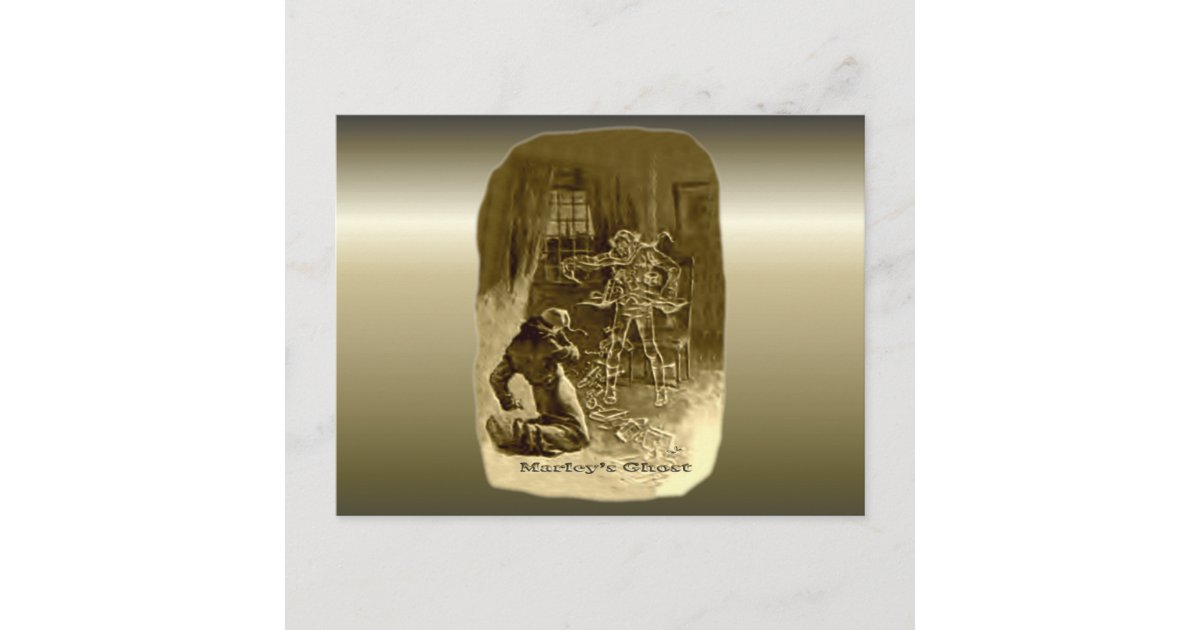 Scrooge of Christmas - A Christmas Carol Holiday Postcard | Zazzle