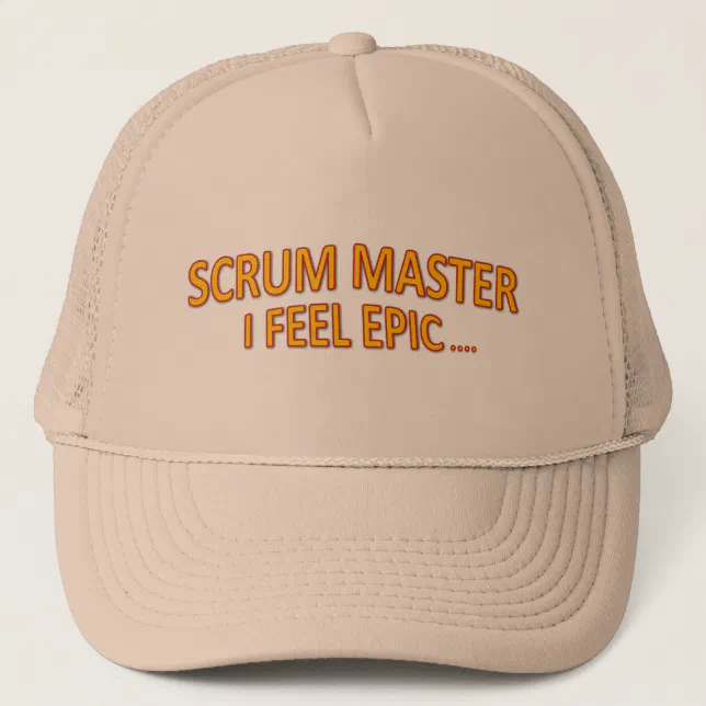 Scrum Master Epic Cap | Zazzle
