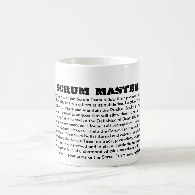 Scrum Master Mug | Zazzle
