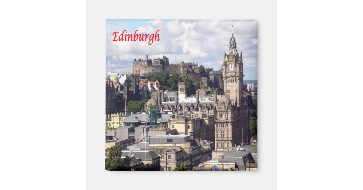 SCT019 EDINBURGH, Scotland, Europe, Fridge Magnet | Zazzle