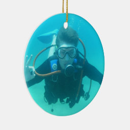 Scuba Diver Ornament | Zazzle