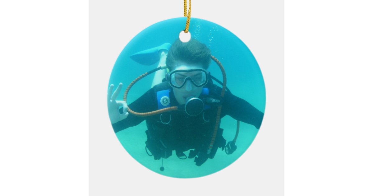 Scuba Diver Ornament | Zazzle