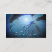Scuba diving business card | Zazzle