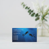 Scuba Diving Business Cards Template | Zazzle