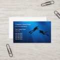 Scuba Diving Business Cards Template | Zazzle