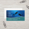 Scuba Diving Equipment Services Business Cards | Zazzle