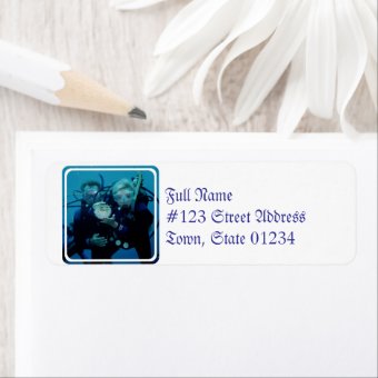 Scuba Diving Label | Zazzle