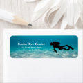 Scuba Diving Label | Zazzle