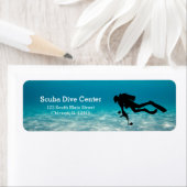 Scuba Diving Label | Zazzle