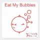 Scuba Diving Sticker: Eat My Bubbles Square Sticker | Zazzle