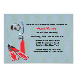 Scuba Diving Birthday Cards - Greeting & Photo Cards | Zazzle