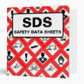 SDS Safety Data Sheets Binder - Pictograms | Zazzle
