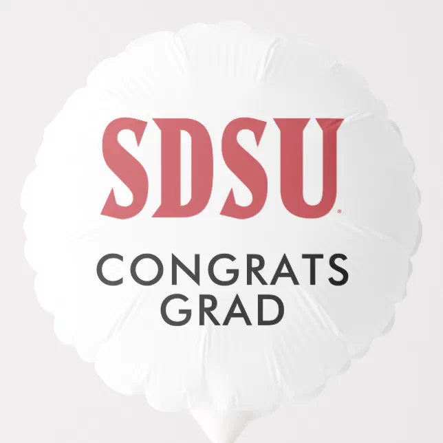 SDSU Graduation | Honoring Aztecs in San Diego Balloon | Zazzle