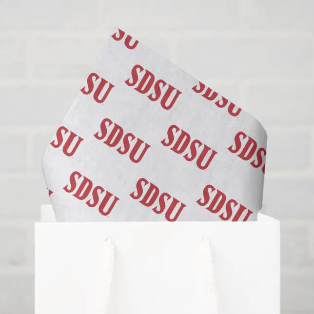 SDSU Graduation | Honoring Aztecs in San Diego Tissue Paper | Zazzle